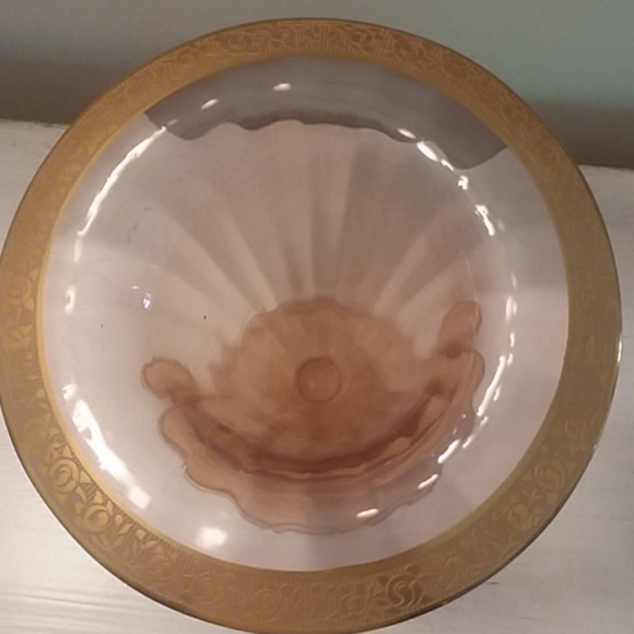 Accents | Antique Glass With Gold Leaf Edge | Poshmark